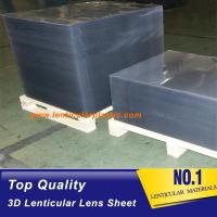 China 160 lpi thin lenticular printing sheet lenticular lens array-0.25mm thickness 3d flip lenticular lens sheet uk for sale