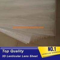 China Blank PET 3D lenticular lens sheet 3D depth 70 LPI lenticular printing sheets 0.9mm thickness for offset press printer for sale