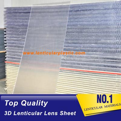 China 40 lpi flatbed lenticular sheets for sale-2mm thickness 3d plastic lens sheet-blanks flip lenticular sheet amazon for sale