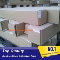 China Ultra-thin transparent lenticular double sided roll tape PET material inkjet printer 3d lenticular double adhesive glue for sale
