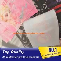 China Eco-friendly TPU 3D Lenticular Patch Lenticular Plastic Label 3D Flip Effect Change Lenticular Fabrics Textile for sale