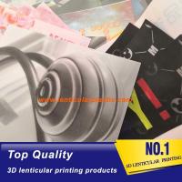 China Eco-friendly TPU 3D Lenticular Patch Lenticular Plastic Label 3D Flip Effect Change Lenticular Fabrics Textile for sale