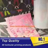 China Eco-friendly TPU 3D Lenticular Patch Lenticular Plastic Label 3D Flip Effect Change Lenticular Fabrics Textile for sale
