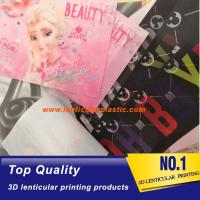 China Eco-friendly TPU 3D Lenticular Patch Lenticular Plastic Label 3D Flip Effect Change Lenticular Fabrics Textile for sale