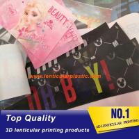 China Eco-friendly TPU 3D Lenticular Patch Lenticular Plastic Label 3D Flip Effect Change Lenticular Fabrics Textile for sale