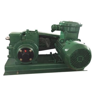 China YB Series Rotary Vane Pump With V-Belt Ex-Proof Motor for sale