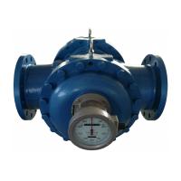 China LLT Series Spiral Rotor Positive Displacement Flow Meter for sale