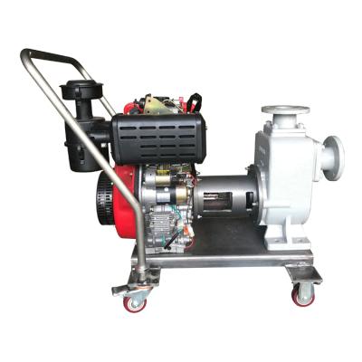 China CYZ-A Mobile Centrifugal Pump with Diesel Engine for sale