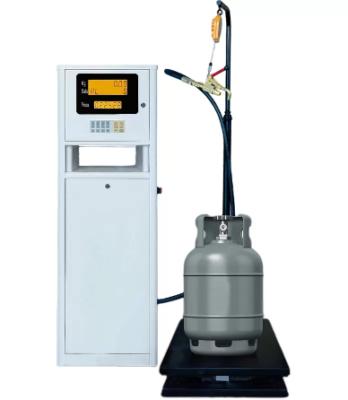 China LPG Cabinet Type Gas Cylinder Filling Weight Scale for sale