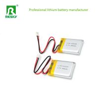 China Square Lithium Polymer Battery Cell 602535 3.7V 4.2V 400mAh For Smart Watch for sale
