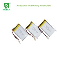 China Rechargeable Lithium polymer battery cell 503759 3.7V 1200mAh for Dog Trainer for sale