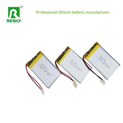 China Rechargeable Lithium polymer battery cell 503759 3.7V 1200mAh for Dog Trainer for sale