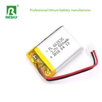 China Square Lithium Polymer Battery Cell 602535 3.7V 4.2V 400mAh For Smart Watch for sale