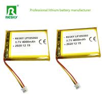 China 105060 Lithium Polymer Lipo Batteries 3.7V 4000mAh For Bluetooth Speaker for sale