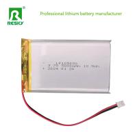 China Lipo Lithium Polymer Battery Cell 105080 3.7V 5000mAh For Ordering Machine for sale