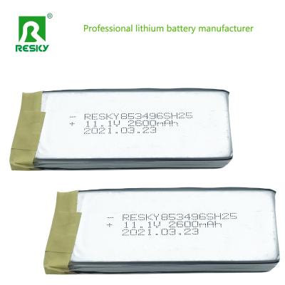 China RC Lipo Battery Cell 7.4V 11.1V 2200mAh 25c Lithium Polymer Batteries for sale