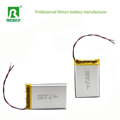 China 3.7V 3400mAh Lithium Polymer Battery Pack Lipo Battery For Walkie-Talkie for sale