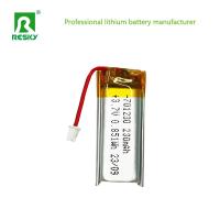 China Portable 701230 3.7v 230mAh Rechargeable Lithium Polymer Battery for Small Electronic Devices for sale