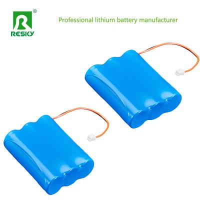 China Storage 18650 Li-Ion Battery Cell 11.1v 3500mAh Rechargeable Lithium Battery Pack For GPS for sale