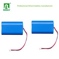 China Rechargeable Solar Lithium Battery 18650 7.4v 3500mAh Power Lithium Ion Battery Pack for sale