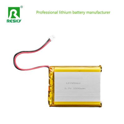 China Lipo Battery Cell 785060 805060 Storage Rechargeable Li-Ion Lithium Ion Battery Pack for sale