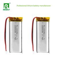 China Power Lithium Battery Cell 102050 3.7v 1000mAh Rechargeable Lithium Polymer Battery Cell for sale