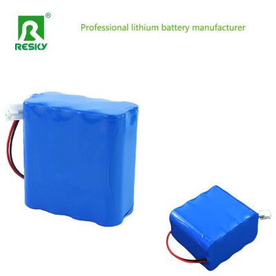 China Rechargeable Li-Ion Battery 14.8V 7000mAh 4s2p Solar 18650 Lithium Battery Pack for sale