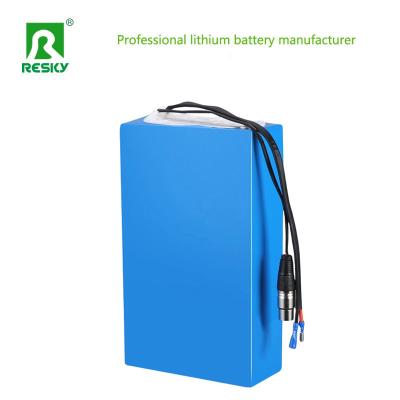 China Rechargeable Li-Ion 18650 21700 60V 20Ah Lithium Ion Battery Pack For 1000w Electric Scooter for sale