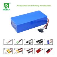 China Rechargeable 10s6p 36V 19.2Ah Solar Lithium Ion Battery Pack For 500W 750W Electric Scooter for sale