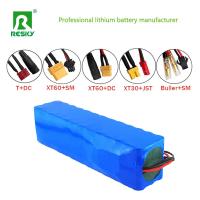 China 10s6p 36v 20.4Ah Rechargeable Lithium Ion Battery Pack For 750W Electric Scooter for sale