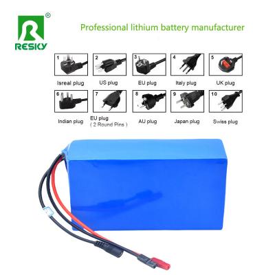 China Lithium Cell ICR18650 3.7v 2600mAh 36V 7.8Ah Li-Ion Battery Pack For Electric Scooter for sale