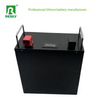 China Rechargeable Solar 12.8V 100Ah Lifepo4 Rechargeable Battery Pack For RV Backup Power Supply for sale