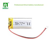 China Rechargeable Li-Polymer Battery 102040 902040 3.7V 800mAh 850mAh Lithium Battery Cell for sale