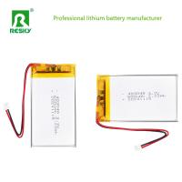 China Rechargeable Li-Polymer Battery 403048 3.7V 600mAh 2.22wh Lithium Cell For Wareable Device for sale