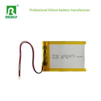 China Lithium Polymer Battery Cell 604050 3.7v 1500mAh 5.55wh Rechargeable Lipo Battery Pack for sale