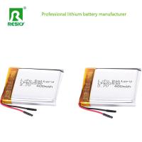 China Li-ion Battery LP602530 3.7V 400mAh 1.48wh Solar Lithium Lipo Polymer Battery Cell For Pulse Oximeter for sale