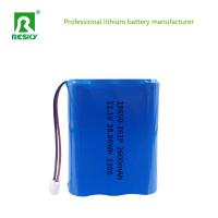 China 18650 Batteries 11.1V 3s 2600mAh 28.86wh Rechargeable Li-ion Lithium Ion Battery Pack for sale