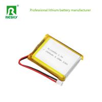 China Lithium Ion Battery Pack 104050 3.7v 7.4v 2500mAh 9.25wh Rechargeable Solar Lipo Batteries for sale