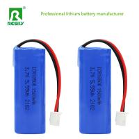 China Rechargeable Lithium Batteries ICR18500 3.7v 1500mAh 5.55wh Li-Ion Power Battery Cell With PCM for sale