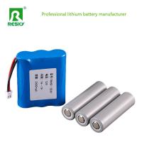 China Lithium Ion Batteries ICR18650 3.7V 11.1V 2600mAH 28.86wh Li-ion Rechargeable Battery Pack for sale
