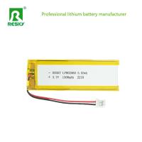 China Rechargeable Power Lipo Battery Cell 802560 3.7v 1500mAh 5.55wh Lithium Ion Polymer Batteries for sale