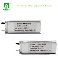 China Lifepo4 Battery Cell 502065 3.7v 4.2V 600mAh Rechargeable Lithium Polymer Batteries for sale