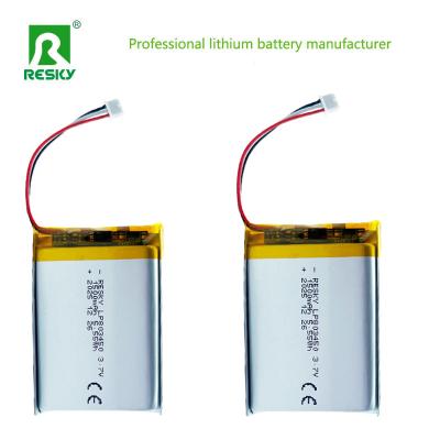 China Lithium Lifepo4 Battery Cell 803450 3.7v 1500mAh 5.55wh Solar Li-Polymer Battery Pack for sale