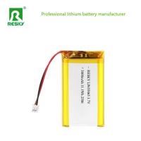 China Square Lipo Battery 655065 3000mAh 3.7V 11.1wh Power Rechargeable Lithium Polymer Battery Pack for sale