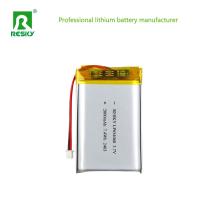China 654060 3.7v 2000mAh 7.4wh Rechargeable Lithium Polymer Battery Cell For Speakers for sale