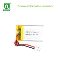 China Power Lipo Battery Cell 702030 3.7v 400mAh 1.48wh Lithium Ion Polymer Battery Cell For Smart Watch for sale