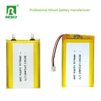 China Lithium Battery Cell 124065 3.7v 4000mAh 14.8wh Rechargeable Power Battery Packs for sale