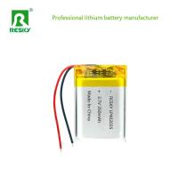 China 402035 3.7V 250mAh Li-ion Battery Cell Rechargeable Lithium Polymer Battery for Voice Recorder for sale