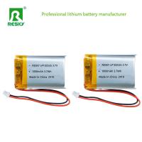 China 3.7V 1000mAh Square Lithium Polymer Battery Rechargeable LiPo Battery for Learning Devices for sale