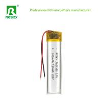 China 3.7V 500mAh Rechargeable Lithium Polymer Battery Cell for Electric Toothbrush and Beauty Devices for sale